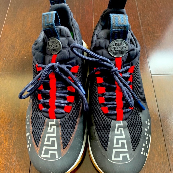 Versace | Shoes | Versace Cross Chainer Sneaker | Poshmark